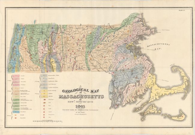 Old World Auctions - Auction 157 - Lot 292 - A Geological Map of ...