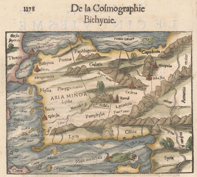 Old World Auctions - Auction 157 - Lot 611 - De la Cosmographie Bithynie