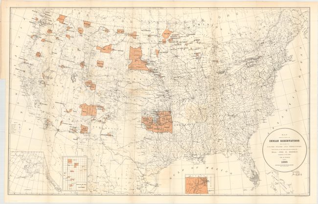 Old World Auctions - Auction 160 - Lot 172 - Map Showing the Location ...