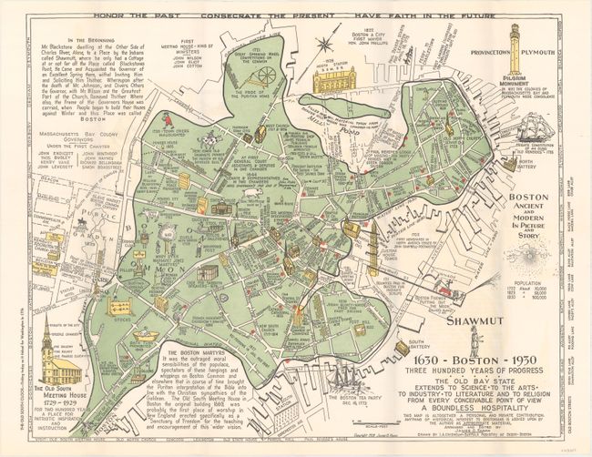 Paul Revere Midnight Ride Map