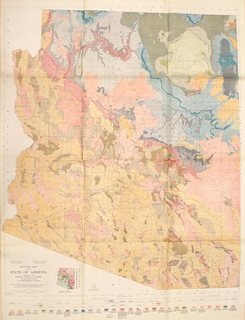 "Geologic Map of the State of" by U.S. Geographical Su, ca. 1924