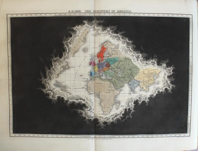 "An Historical Atlas; in a Series of Maps of the World as" by Quin, ca ...