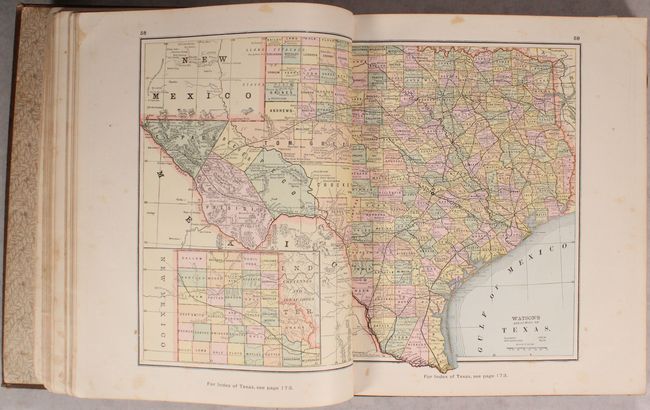 "Watson's New and Complete Illustrated Atlas of the World." by Watson ...