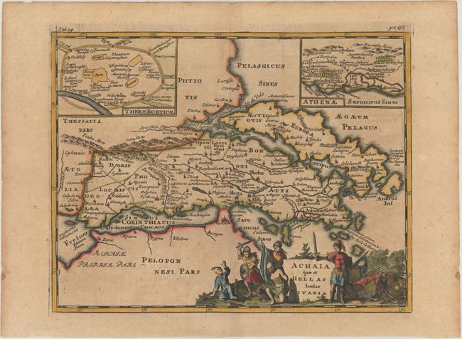"Achaia quae et Hellas Hodie" by Cluver, ca. 1711