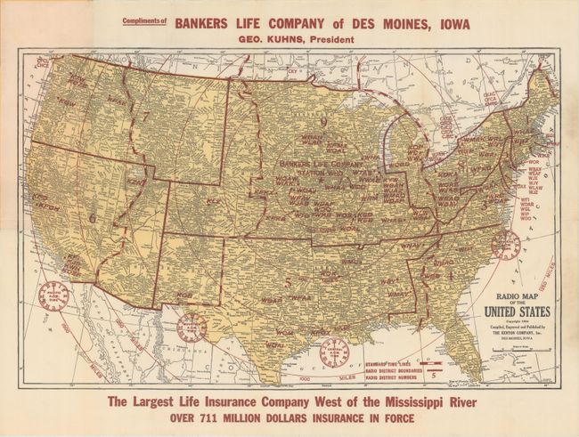 Old World Auctions - Auction 170 - Lot 125 - [Lot of 3] Radio Map of ...