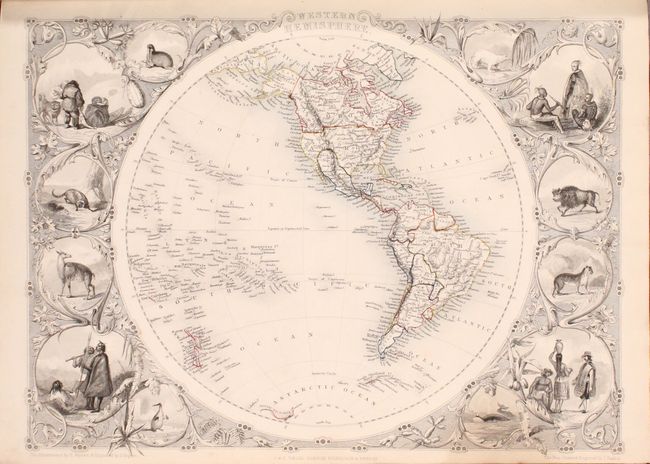 "The Illustrated Atlas, and Modern History of the" by Tallis, ca. 1851