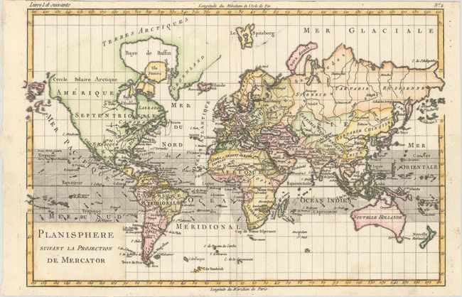 Old World Auctions - Auction 175 - Lot 13 - Planisphere Suivant la ...