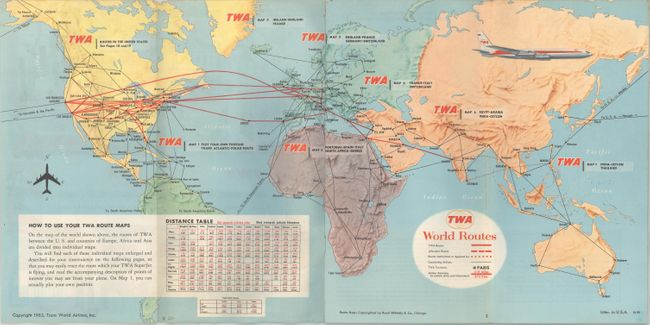 Old World Auctions - Auction 177 - Lot 16 - [Lot of 3 - TWA Flight ...