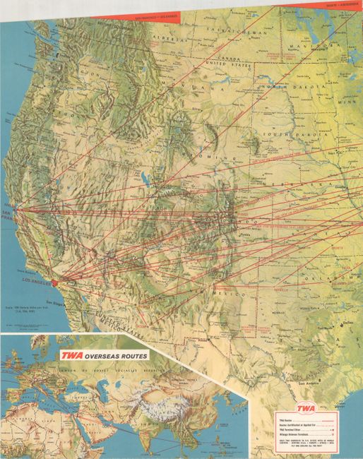 Old World Auctions - Auction 177 - Lot 16 - [Lot of 3 - TWA Flight ...