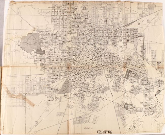 "Bracey’s Block Maps of the City of Houston. For 1946" by Infrequent ...