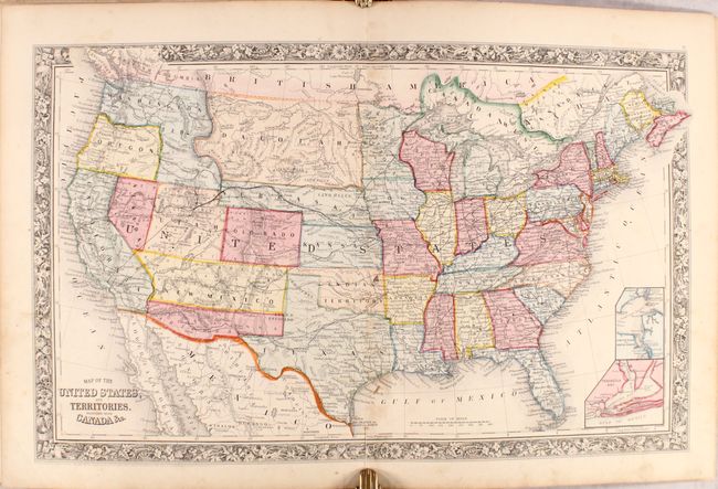 "Mitchell's New General Atlas, Containing Maps of the" by Mitchell, ca ...