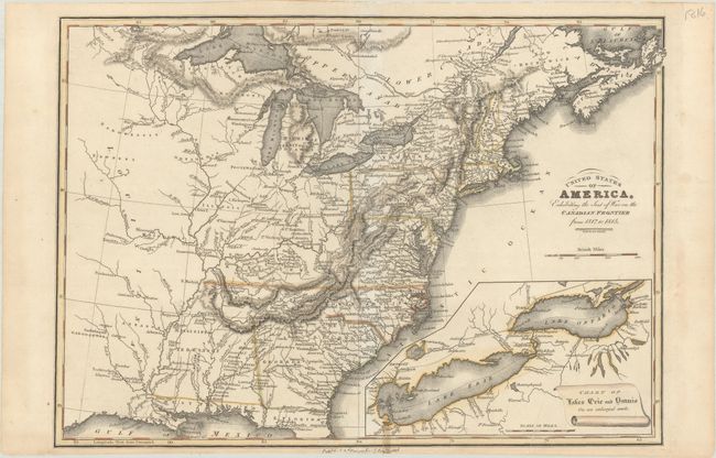 "United States of America, Exhibiting the Seat of War on the" by Baines ...