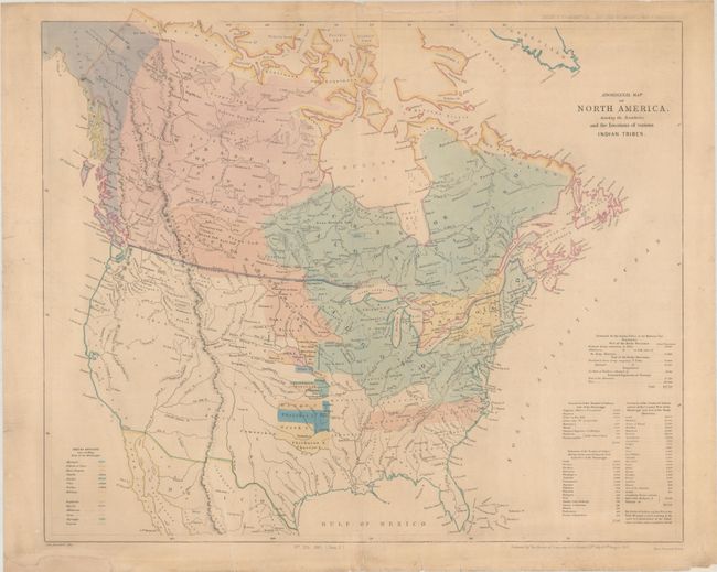 "Aboriginal Map of North America, Denoting the Boundaries" by ...