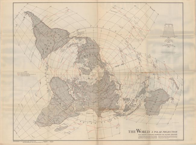 "The World - A Polar Projection with Modified Extensions" by U.S. Gov't ...