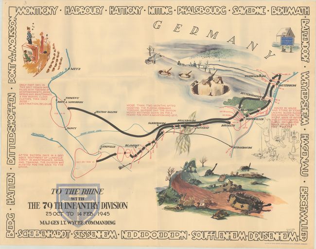 Old World Auctions - Auction 187 - Lot 433 - [Lot of 4 - Campaign Maps ...