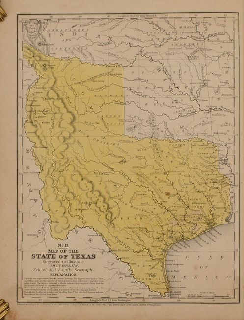 Old World Auctions - Auction 187 - Lot 738 - Mitchell's School Atlas ...