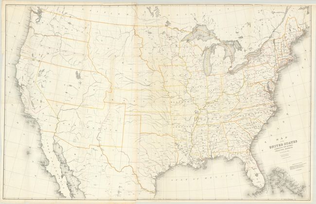 "Map of the United States Exhibiting the Several Collection" by Burr ...