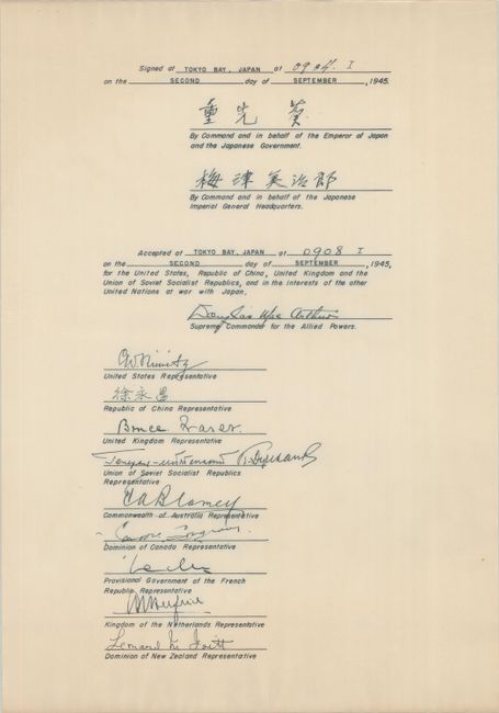 Old World Auctions - Auction 192 - Lot 739 - [World War II - Japanese ...