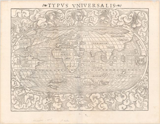 "Typus" by Munster, ca. 1545