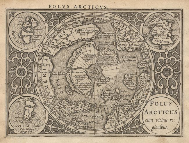Old World Auctions - Auction 91 - Lot 50 - Polus Arcticus cum vicinis ...