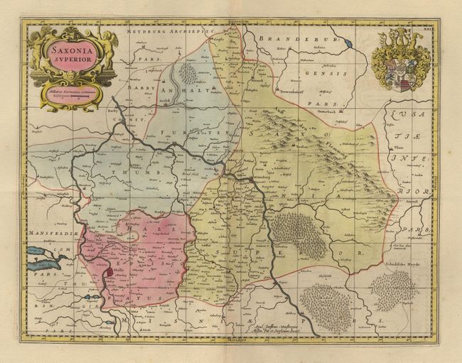 "Saxonia" by Pitt, ca. 1680