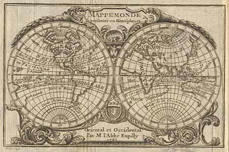 "Le Geographe" by Expilly, ca. 1771