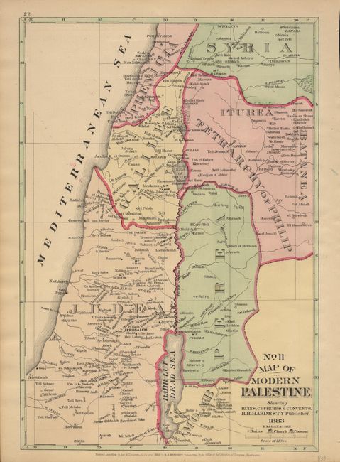 Old World Auctions - Auction 95 - Lot 299 - No. II Map of Modern ...